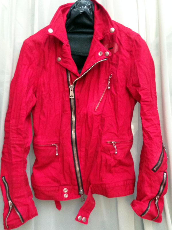 News » Strech Denim Cyclone Riders Jacket :)